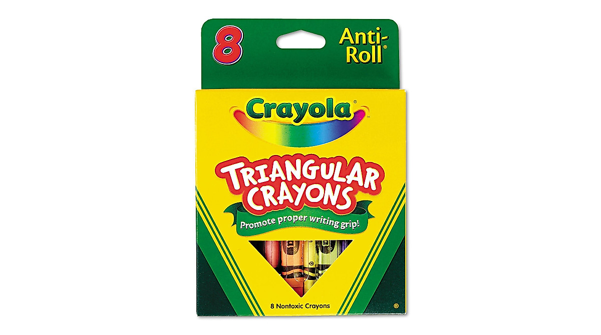 Crayola Triangular Crayons - Perfect for Kids' Creativity