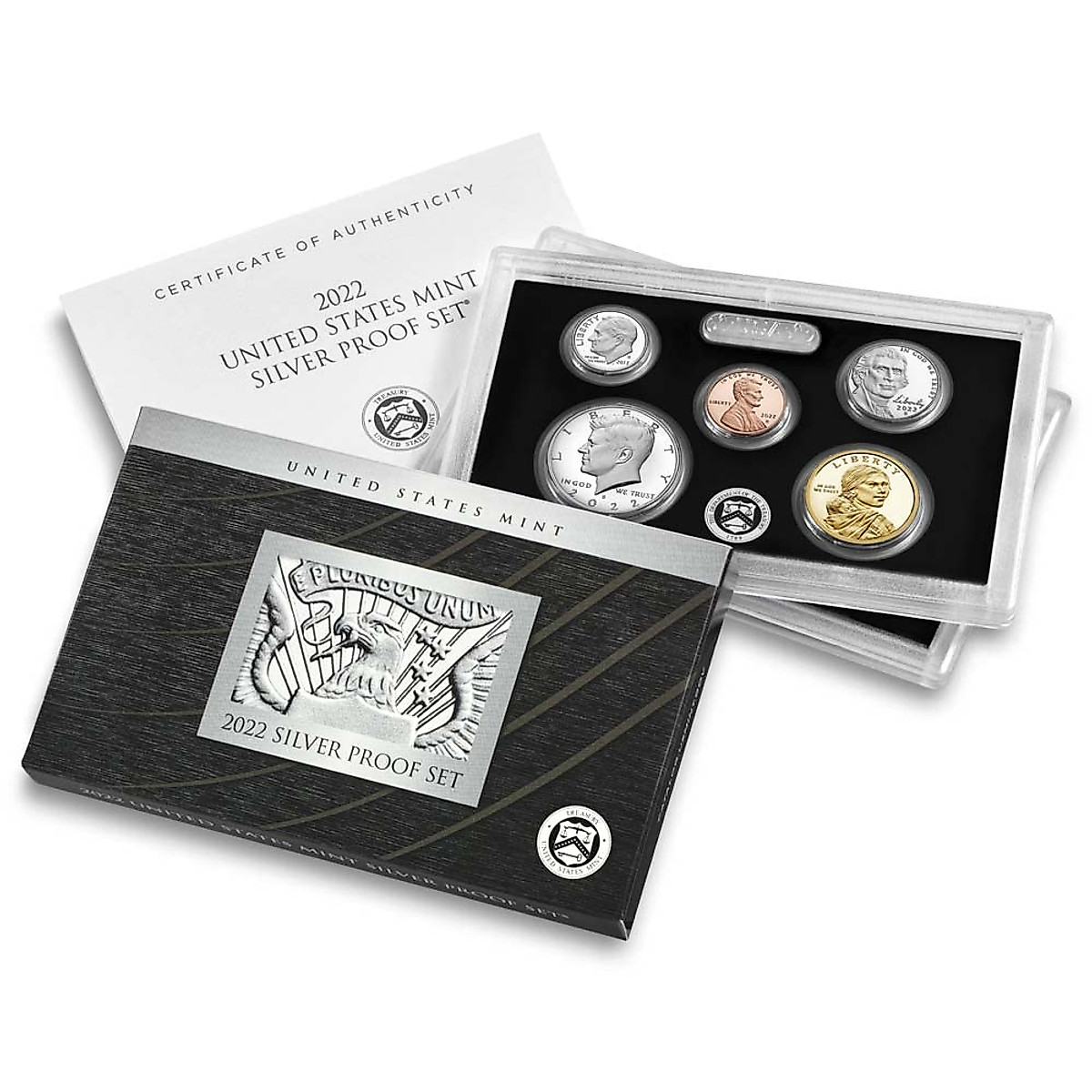 2022 S US Mint Silver Proof Set 22RH Complete Various US Mint Proof