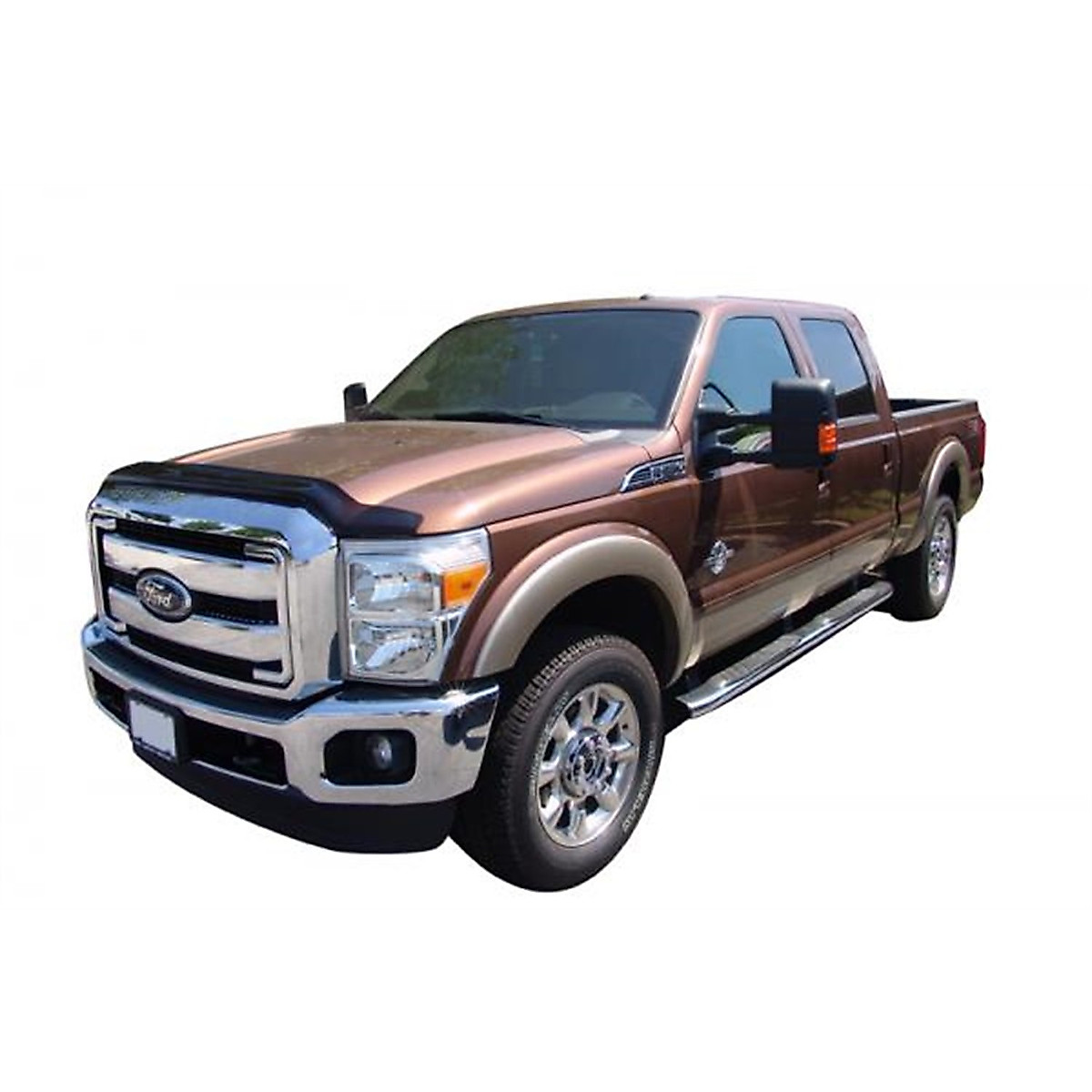 Auto Ventshade [AVS] Bugflector Hood Shield for 1991 - 1996 Dodge Dakota | High Profile, Smoke, 1 pc. | 23095