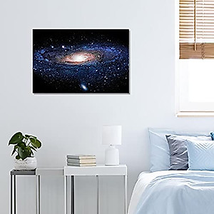 Space Poster NASA Galaxy Star Canvas Prints for Wall Decor Unframed 16x24in
