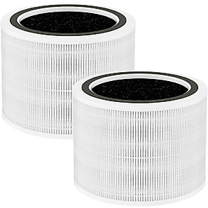 Fil-fresh Core 200S Replacement Filter Compatible with LEVOIT Core 200S Air Purifier, H13 True HEPA Filters and Activated Carbon, Replace Core 200S-RF, Fit Levoit Core 200s Replacement Filter, 2-Pack