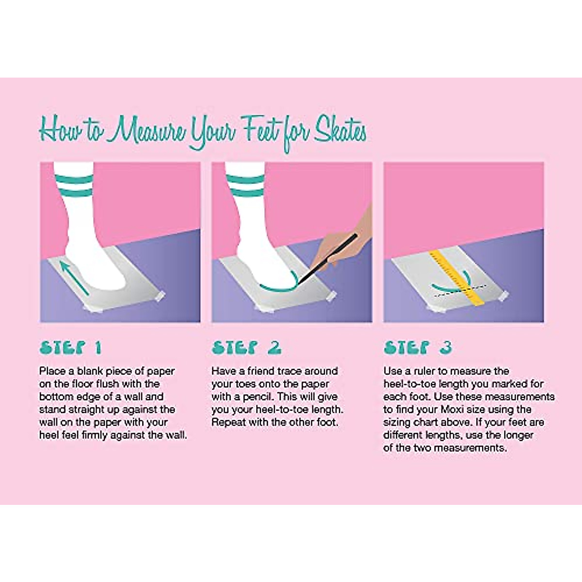 Moxi Skates - Beach Bunny - Fashionable Womens Roller Skates | Strawberry Lemonade | Size 7