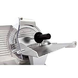 BESWOOD 9" Premium Chromium-plated Steel Blade Electric Deli Meat Cheese Food Slicer Commercial and for Home Use 240W BESWOOD220