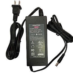 UL Listed 12V AC/DC Adapter Compatible with Meade DS-114 AT ETX LS 6 LX LT RCX ACF MAX CST LXLS LXLT LXCST Scope 07584 EXT-90 ETX-LS6 LXD55 LXD 75 SC-8 AR-5 AR-6 SN10 Telescope 5A Power Supply Charger