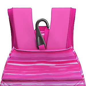 Athletico City Tennis Bag - Tennis Backpack for Men & Women Holds 2 Tennis Rackets and Shoes - Tennis Bags With Racquet Holder For Tennis, Pickleball, Squash & Badminton - Tennis Bags for Women (Pink)