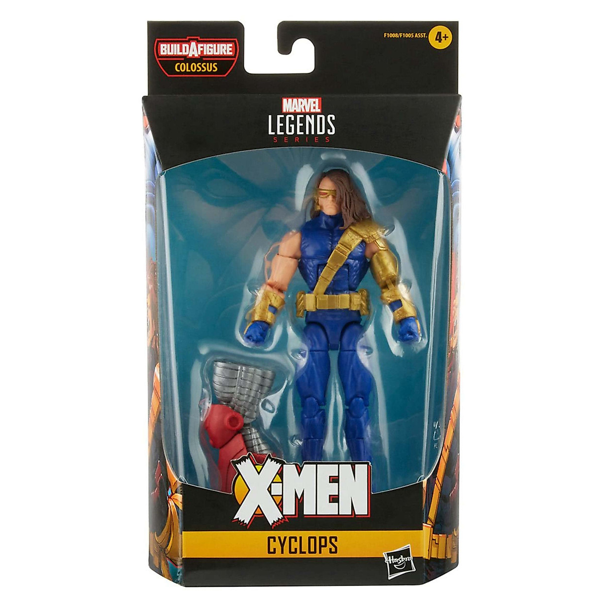 Marvel Hasbro Legends Series 6-inch Scale Action Figure Toy ’s Cyclops, Premium Design, 1 Figure, and 1 Build-A-Figure Part