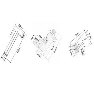 Handheld Bidet Sprayer for Toilet,Wall Mounted Cloth Diaper Sprayer Set with Cold Water,Brass Toilet Bidet Sprayer for Feminine and Baby Diaper Wash,Rose Gold