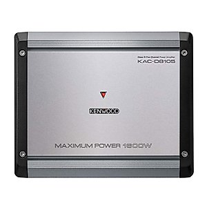 KENWOOD KAC-D8105 D Series 1,600-Watt 5-Channel Class D Amp