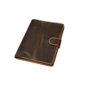 Personalized leather magnetic ipad 12.9 case, brown leather ipad air 4th generation case covers, rustic leather iPad Pro case Y02-IXPMNC (iPad mini 6)