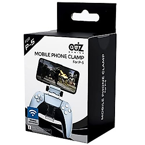 ADZ PS5 Controller Phone Mount Holder Clamp Smart Clip for PS5 Dualsense Controller Perfect for PS Remote Play