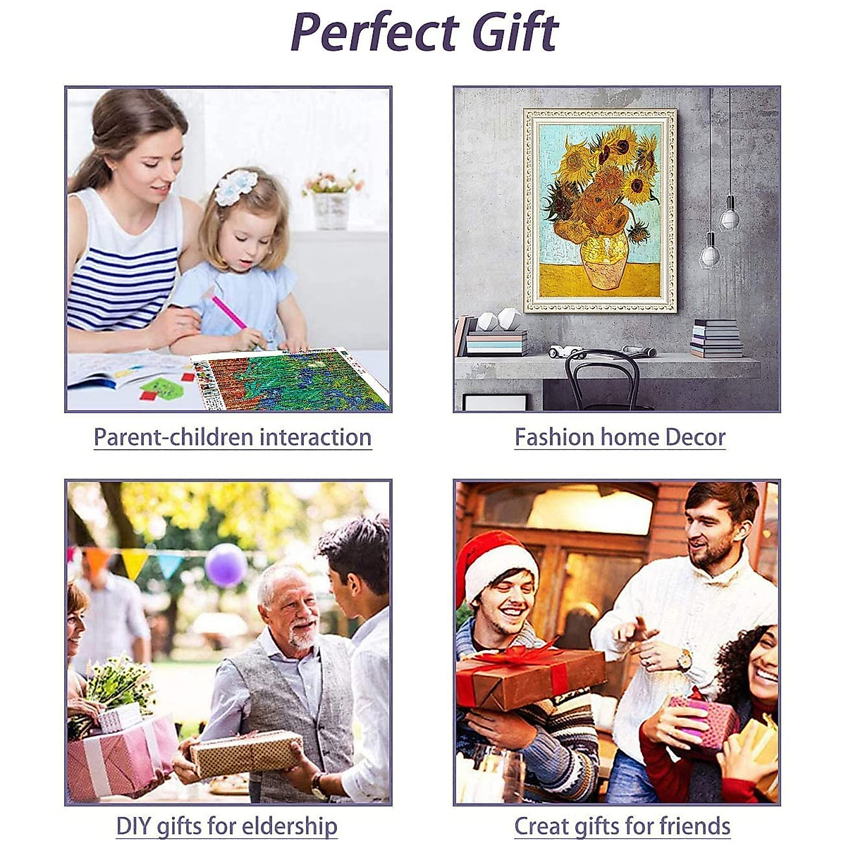 DIY Oil Painting Kit,Soap Factory of Bagnolet Painting by Alphonse Mucha Paint by Numbers Kit for Kids and Adults