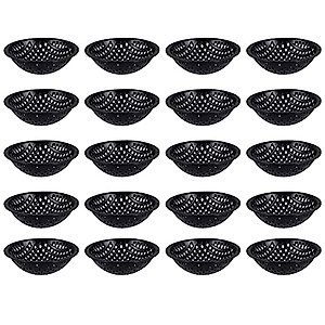 20pcs flower pot gaskets Flower Pot Hole Mesh Pad Round Bowl Shape Bonsai Pot Bottom Grid Mat Mesh Plant Pot Garden Drainage Mesh Hole Screens Size flower pot hole mesh mat M flowerpot bottom mat
