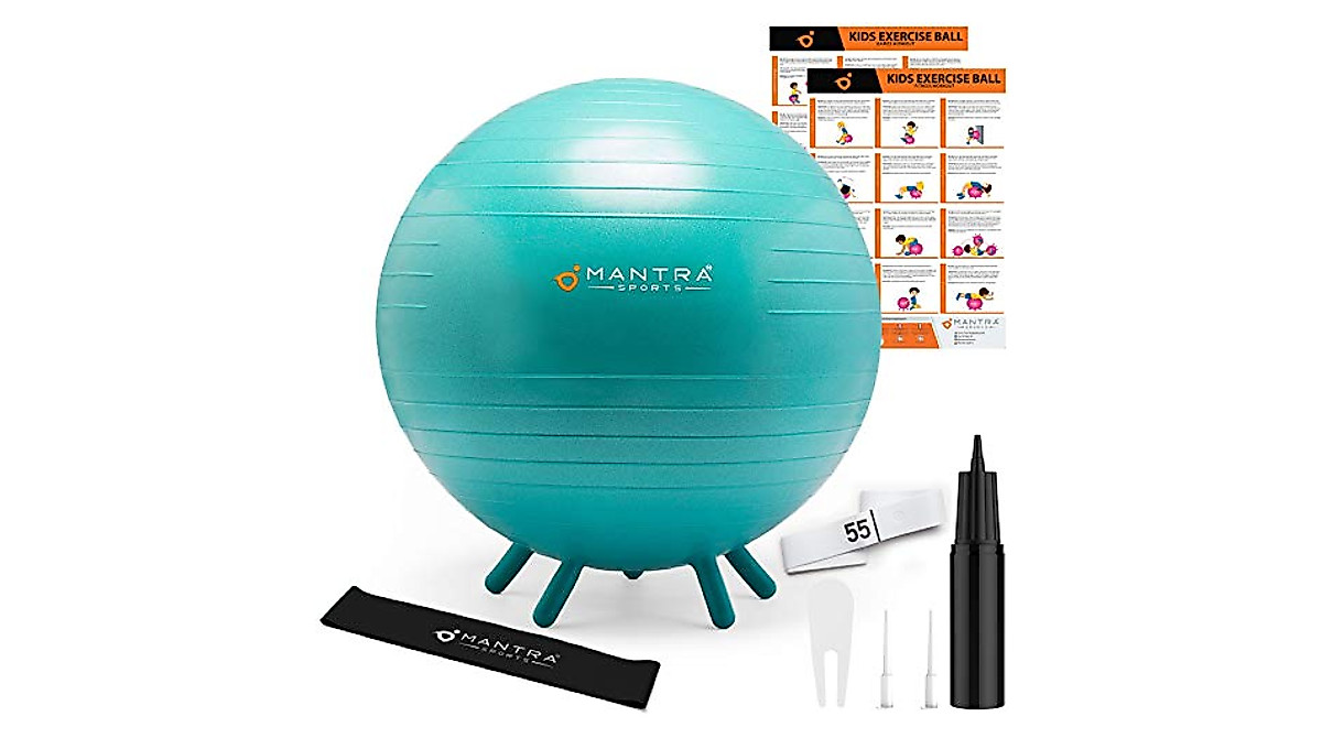 Kids Yoga Ball Chair for Focus & Balance - Safe Classroom Seating
