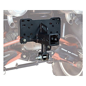 Kolpin 85100 Universal ATV IRS 2" Receiver Hitch, Black