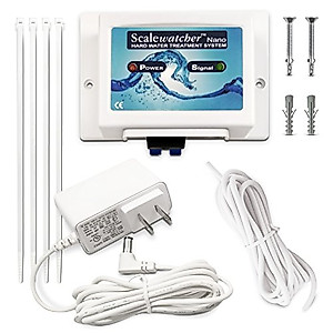 Scalewatcher Nano Electronic Water Descaler, Water Softener Alternative, Chemical and Salt-Free Electric Limescale Preventer and Remover
