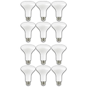 EcoSmart 65-Watt Equivalent BR30 Dimmable Energy Star LED Light Bulb Soft White (12-Pack)
