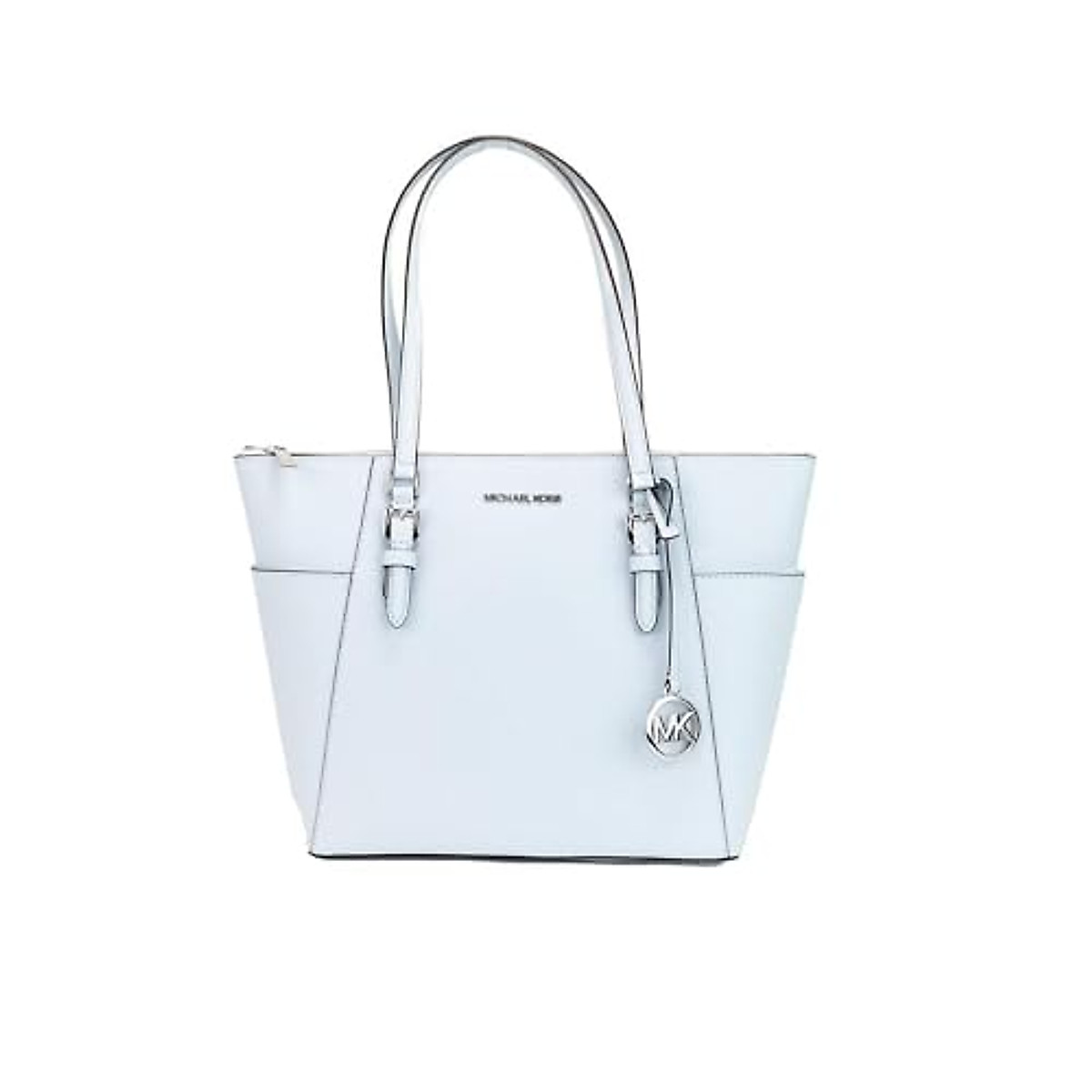 Michael Kors Charlotte Large Top Zip Tote (Vista Blue)
