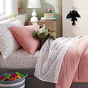 KOWSi® 2-PCS 1.4 LB Weighted Dinosaur Plush - 16 Inch Squished Long Dinosaur Jumbo Pillow - Super Soft Dino Stuffed Animal Toy - Lumbar Back Cushion Soothing for Kids Adults (Triceratops + Night Fury)