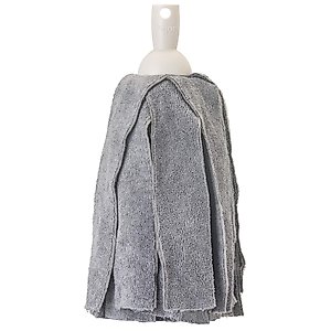 Vigar - Replacement for Mop – Universal Thread – 10 x 10 x 15 cm – Washing Machine Safe – Maximum Absorption – for All Floors – Grey