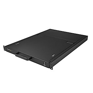 StarTech.com 8 Port Rackmount KVM Console w/ 6ft Cables - Integrated KVM Switch w/ 19" LCD Monitor - Fully Featured 1U LCD KVM Drawer- OSD KVM - Durable 50,000 MTBF - USB + VGA Support (RKCONS1908K)