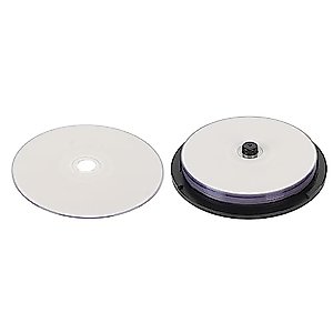JERYS Blank DVD R, Sturdy PC Recordable 16X High Speed 4.7GB Capacity Widely Compatible Long Storage Life DVD R Blank Disc for Business (10PCS)