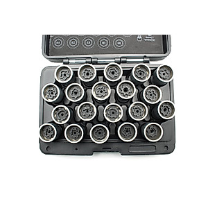 TEMO #807 Anti-Theft Wheel Lug Nut Removal Socket Key 3436 for Audi