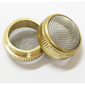 JEWEL TOOL Mini Brass Mesh Basket | 7/8" Diameter | Ideal for Cleaning Small Items in Ultrasonic Cleaner