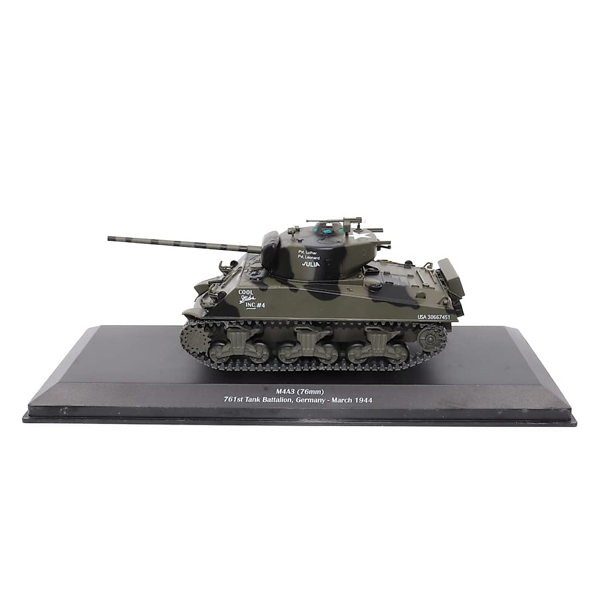 Motor city classics M4A3 (76mm) 761st Tank Battalion - Germany, March 1944 (1:43 Scale)