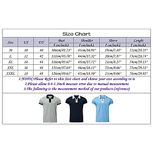 Men's Classic Short Sleeve Polo Shirt Zip Up Casual Summer Slim Fit T-Shirts Striped Graphic Printed Tops Beach Tees Gray