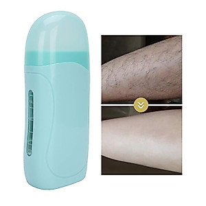 wax heater,Portable Wax Warmer for Hair Removal, 40W Depilatory Wax Heater Roller Wax Heater Hand Foot Elbow Arm Leg Armpit Waxing Hair Removal Machine for Salon and Household Use (US Plug)