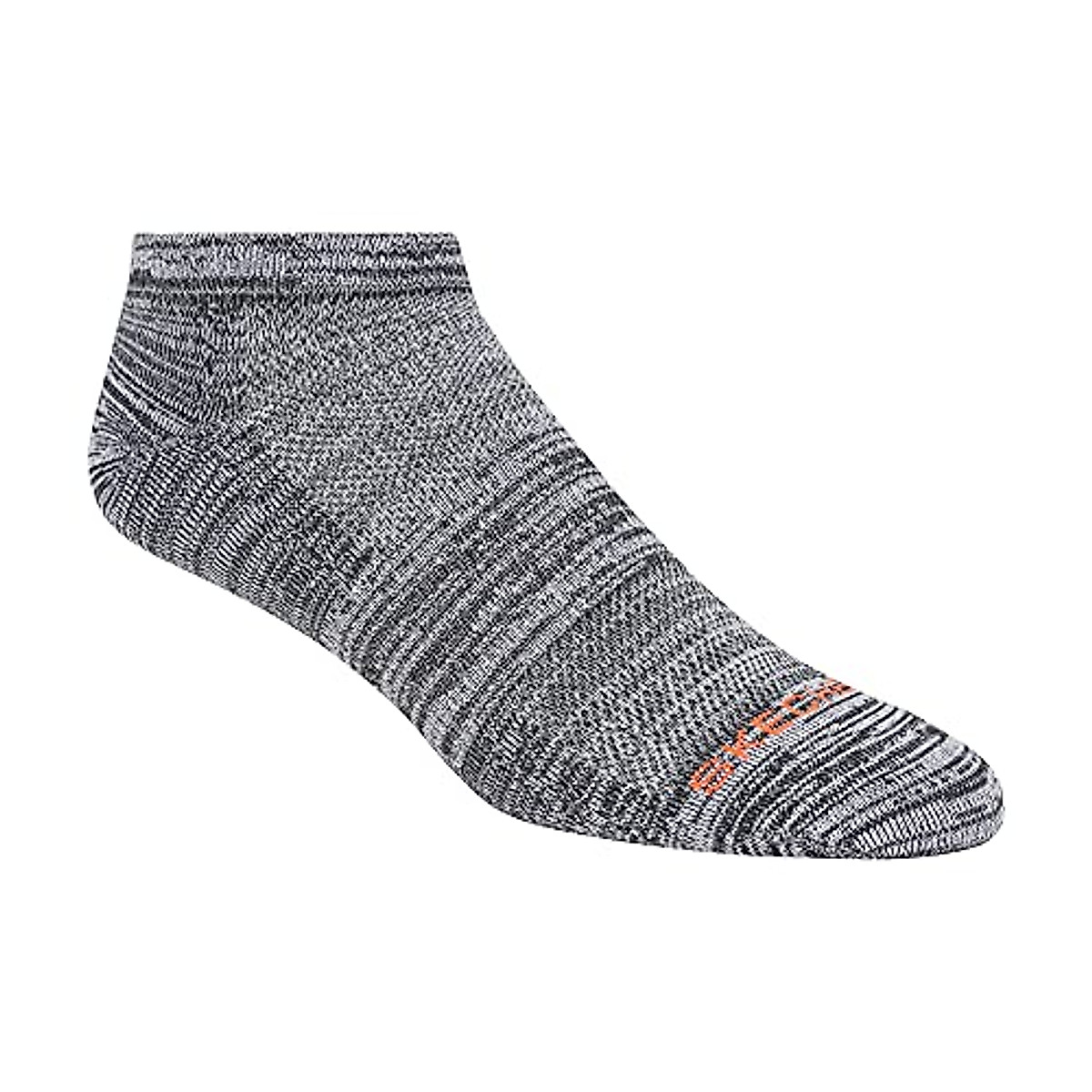 Skechers womens 5 Pack Low Cut Socks, Steel Grey/Cool Grey, 9 11 US