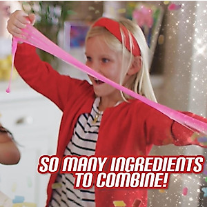 Miraculous Ladybug Sprinkles n' Slimy Kit - DIY Milkshake Slime with Milkshake Cup, Molds, Slime, Topping - Fun and Creative Craft Kit, Role Play Toys for Kids - Safe & Non-Toxic Ingredients