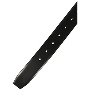 Perry Ellis Men's Portfolio Patterned Plaque Reversible Belt, 100% Leather (Sizes 30-44 Inches), Blk20, 34