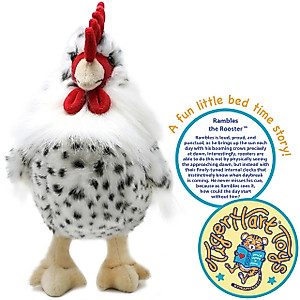 TigerHart Rambles The Rooster - 15 Inch Stuffed Animal Plush