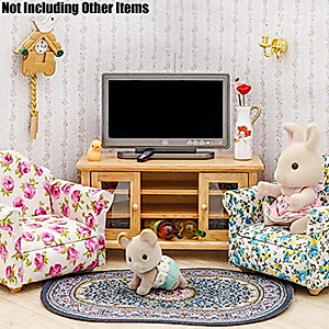 Odoria 1/12 Miniature TV and Remote Dollhouse Decoration Accessories