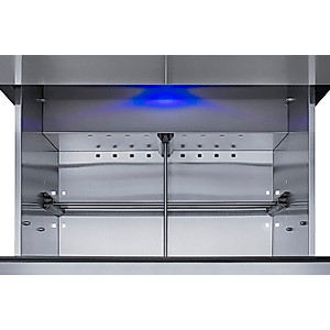 Summit Appliance SPR275OS2D 27" Wide 2-Drawer All-Refrigerator, 4.83 cu.ft; Stainless Steel Drawers; Wweatherproof; Frost-free; LED Lighting; Digital Thermostat; Drawer Dividers