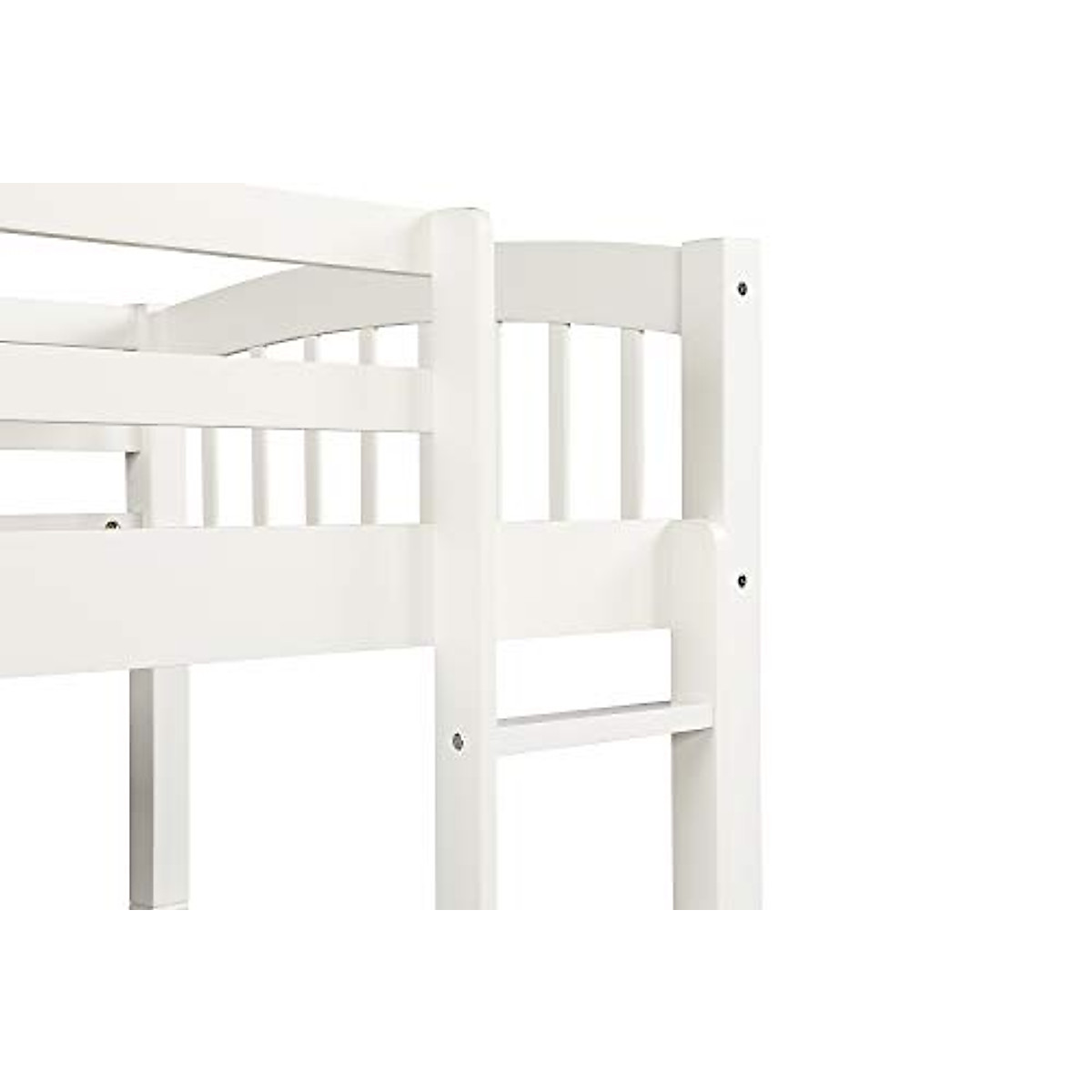 Harper&Bright Designs Twin Over Twin Bunk Bed with Safety Rail, Ladder, White Twin Trundle Bed with 3 Drawers for Kids, Teens Bedroom, Guest Room Furniture