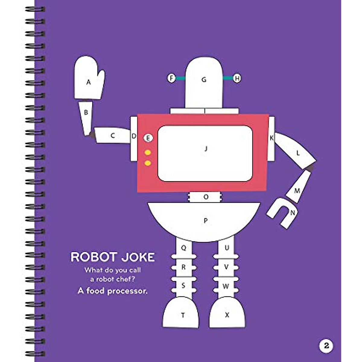 Brain Games - Sticker by Letter: Robots (Sticker Puzzles - Kids Activity Book)