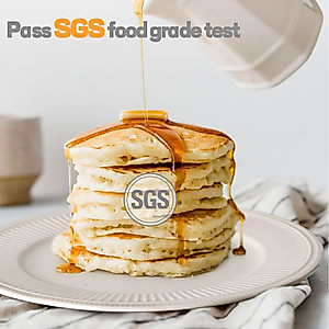 Artena Ceramic Dinner Plates Set of 4, 10.5 inch Embossed White Kitchen Plates for Salad, Dessert, Appetizer, Steak, Serving Dishes for Entertaining, Modern Large Flat Plates for Restaurant, Parties