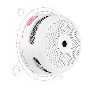 X-Sense Wi-Fi Smoke Detector, Wireless Smart Fire Smoke Alarm with Replaceable Lithium Battery & Silence Button, Compatible with TuyaSmart & Smart Life App, Auto Self-Check Function, XS01-WT