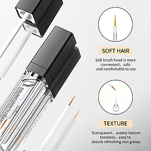 Captivasy Eyelash Growth Serum, Lash Enhancing Serum, Eyelashes Lash Enhancing Serum for Eyelash Growth and Thickness Lengthening Thickening and Curling Mascara (Color : 1pcs)