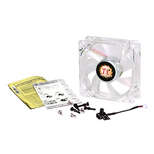 Thermaltake Blue-Eye Silent Smart 80mm Blue Led Case Fan with Adjustable Fan Speed Control AF0025