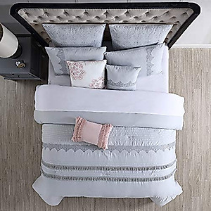 Amrapur Overseas Kinley 8-Piece Embroidered Comforter Set Queen