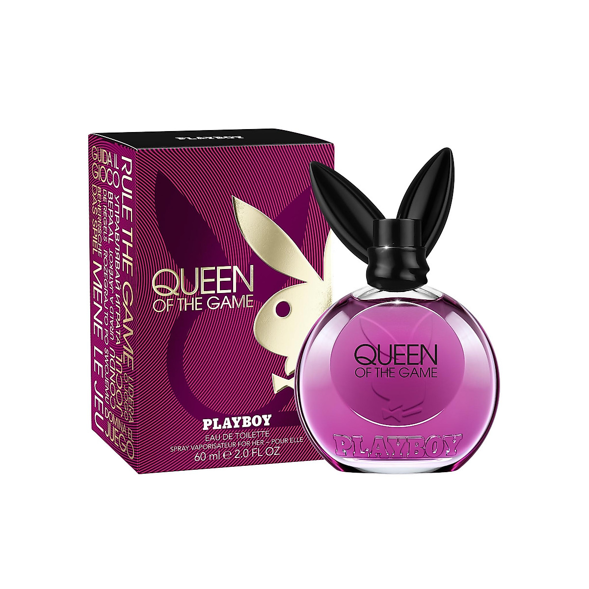 PLAYBOY QUEEN OF THE GAME by Playboy, EDT SPRAY 2 OZ