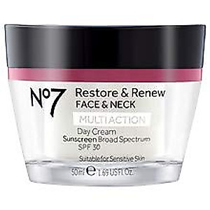 No7 Restore & Renew Multi Action Face & Neck Day Cream SPF 301.7oz 1 pack