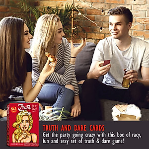 Truth Or Dare: 100 Questions Fun Party Game for Adults or Naughty Gift for Couples with Hilarious Dares and Terrible Truths