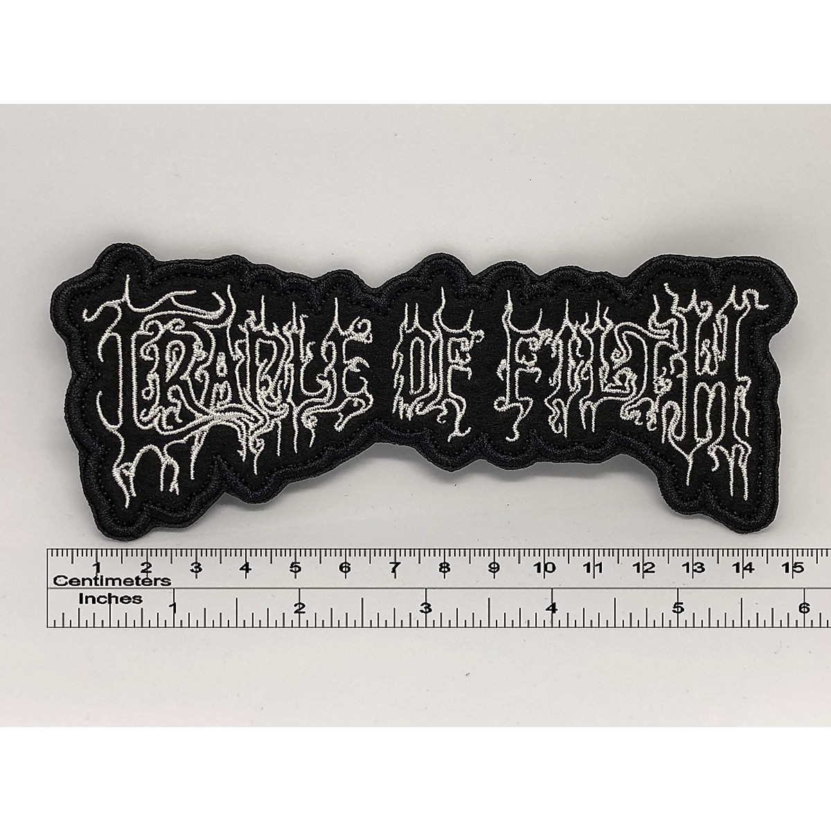 Cradle of Filth Small Patch 15cm x 6cm / 5,9" x 2,36" (Iron-On)