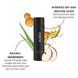 Alex Costa Clarifying Shampoo for Men by Forte Series Hydrating & Clarifying Shampoo for Build Up Removal Hair (8 Oz)