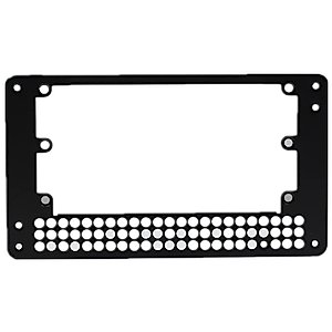 DKE SFX to ATX Power Supply Adapter SFX PSU to fit ATX PS2 PSU Mounting Bracket Designed for Silverstone PC Case and Most ATX or Micro-ATX Computer Cases (Black)