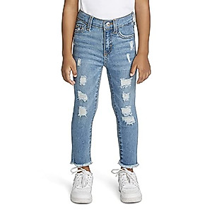 Levi's Girls' 720 High Rise Super Skinny Fit Jeans, Blue, 14